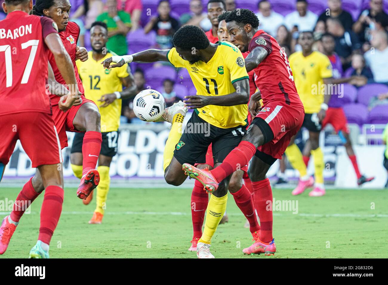 Jamaica national soccer team hi-res stock photography and images - Alamy