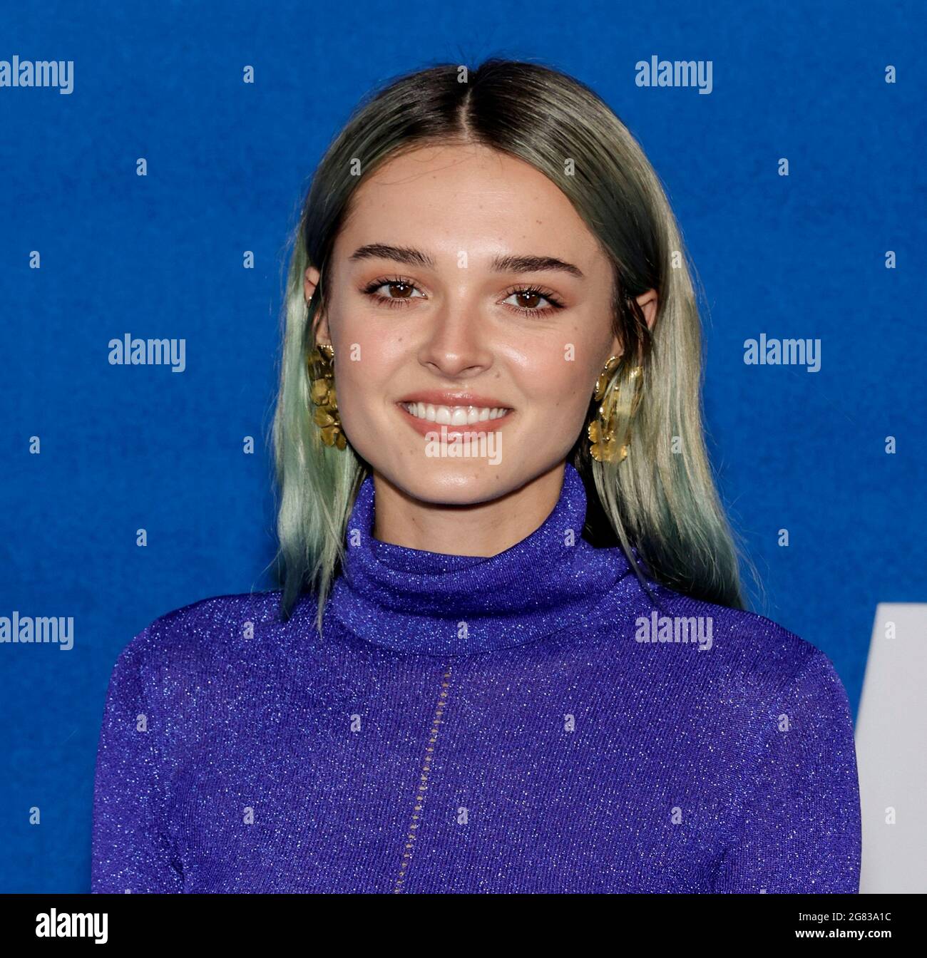 WEST HOLLYWOOD, CALIFORNIA - JULY 15, 2021: Charlotte Lawrence attends ...