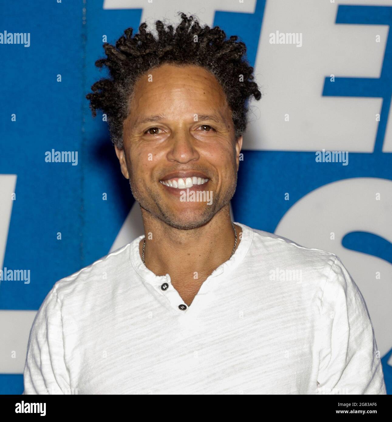 WEST HOLLYWOOD, CALIFORNIA - JULY 15, 2021: Cobi Jones attends Apple's ...