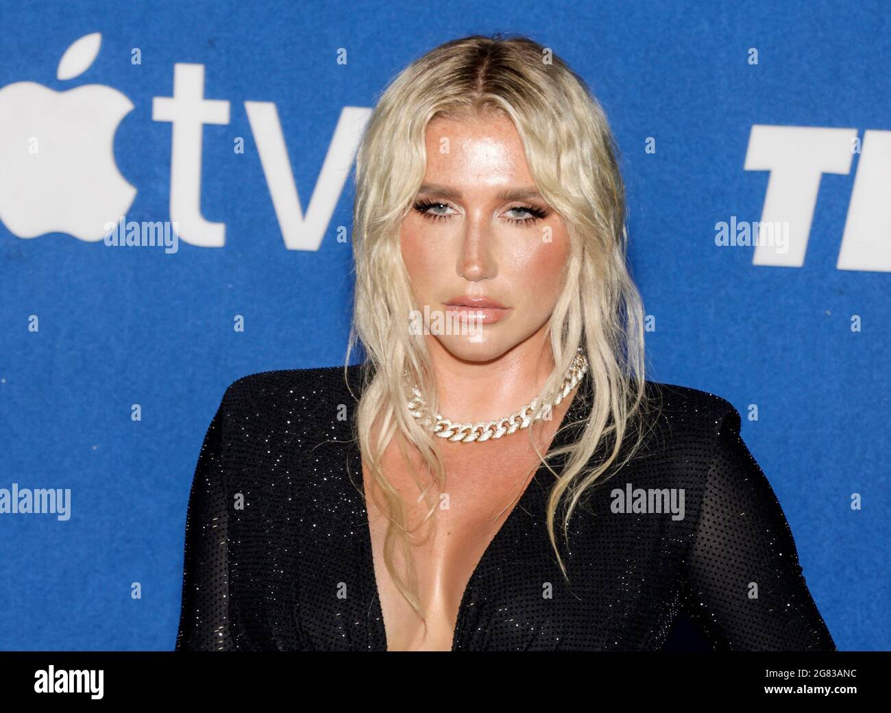 WEST HOLLYWOOD, CALIFORNIA - JULY 15, 2021: Kesha attends Apple's "Ted ...