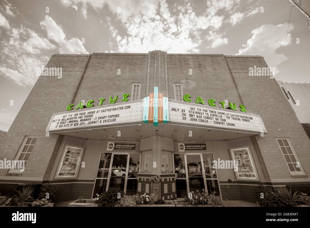 Historic texas buildings hi-res stock photography and images - Alamy