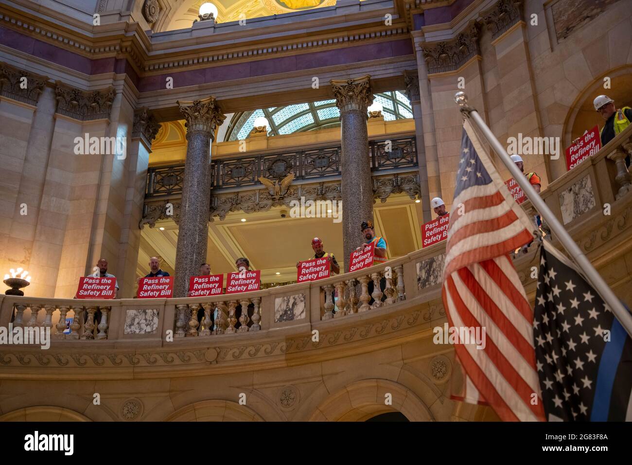 Oil refinery safety signs hi-res stock photography and images - Alamy