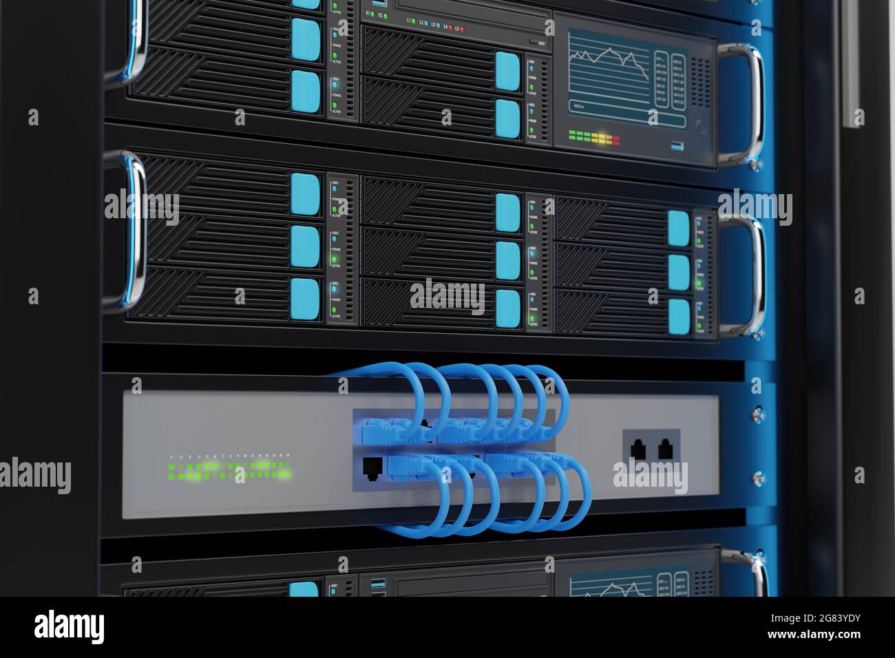3d Datacenter High Resolution Stock Photography and Images - Alamy