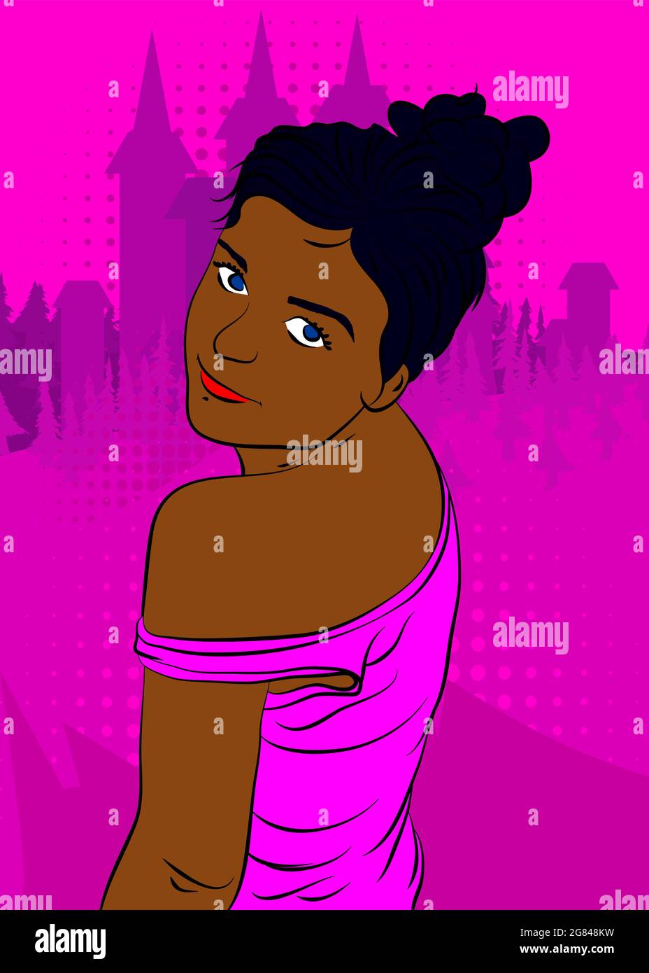 Vintage american baby doll Stock Vector Images - Alamy