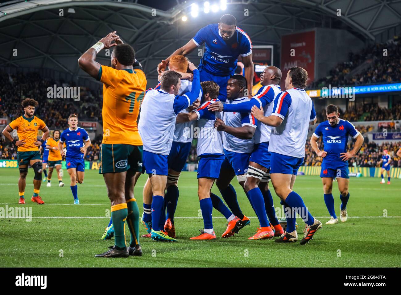 2021 Wallabies vs France Test Series - Second Test Stock Photo - Alamy