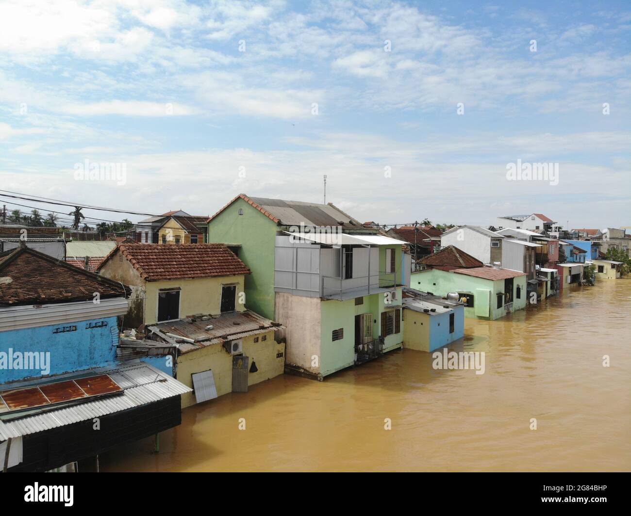 Flood in Hue city central Vietnam Stock Photo - Alamy