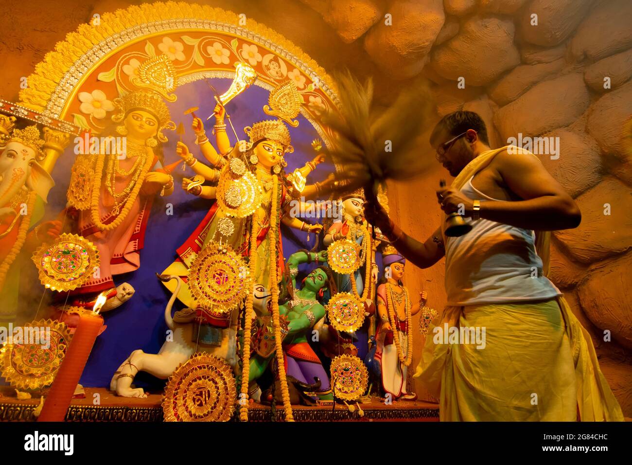 Hindu god fly hi-res stock photography and images - Alamy