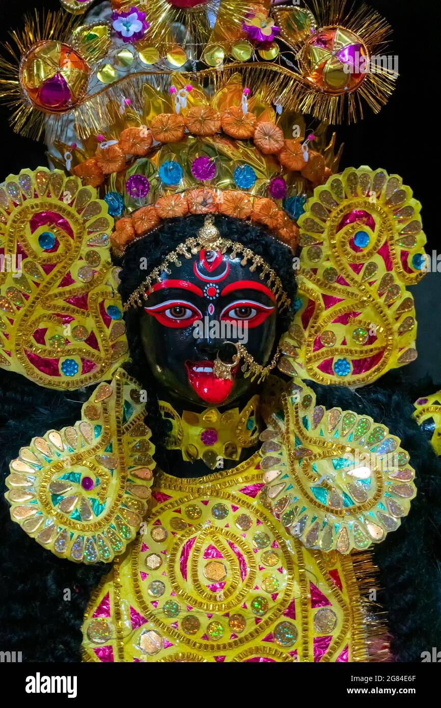 Goddess kali kolkata india hi-res stock photography and images - Alamy