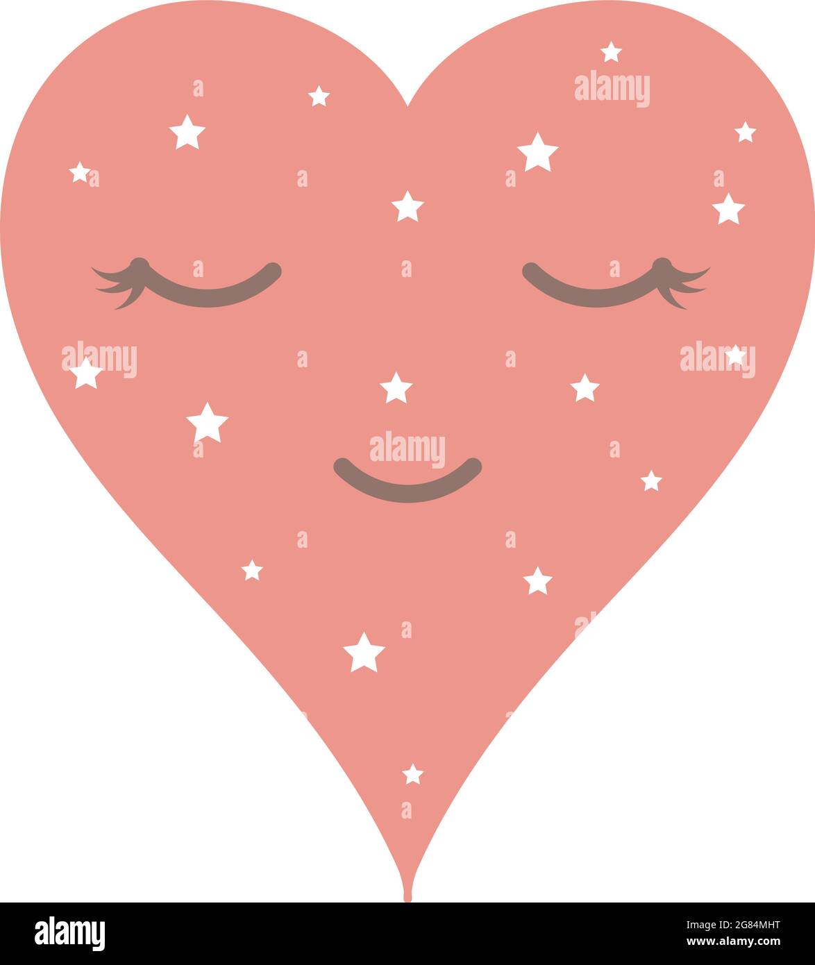 cute heart love Stock Vector Image & Art - Alamy