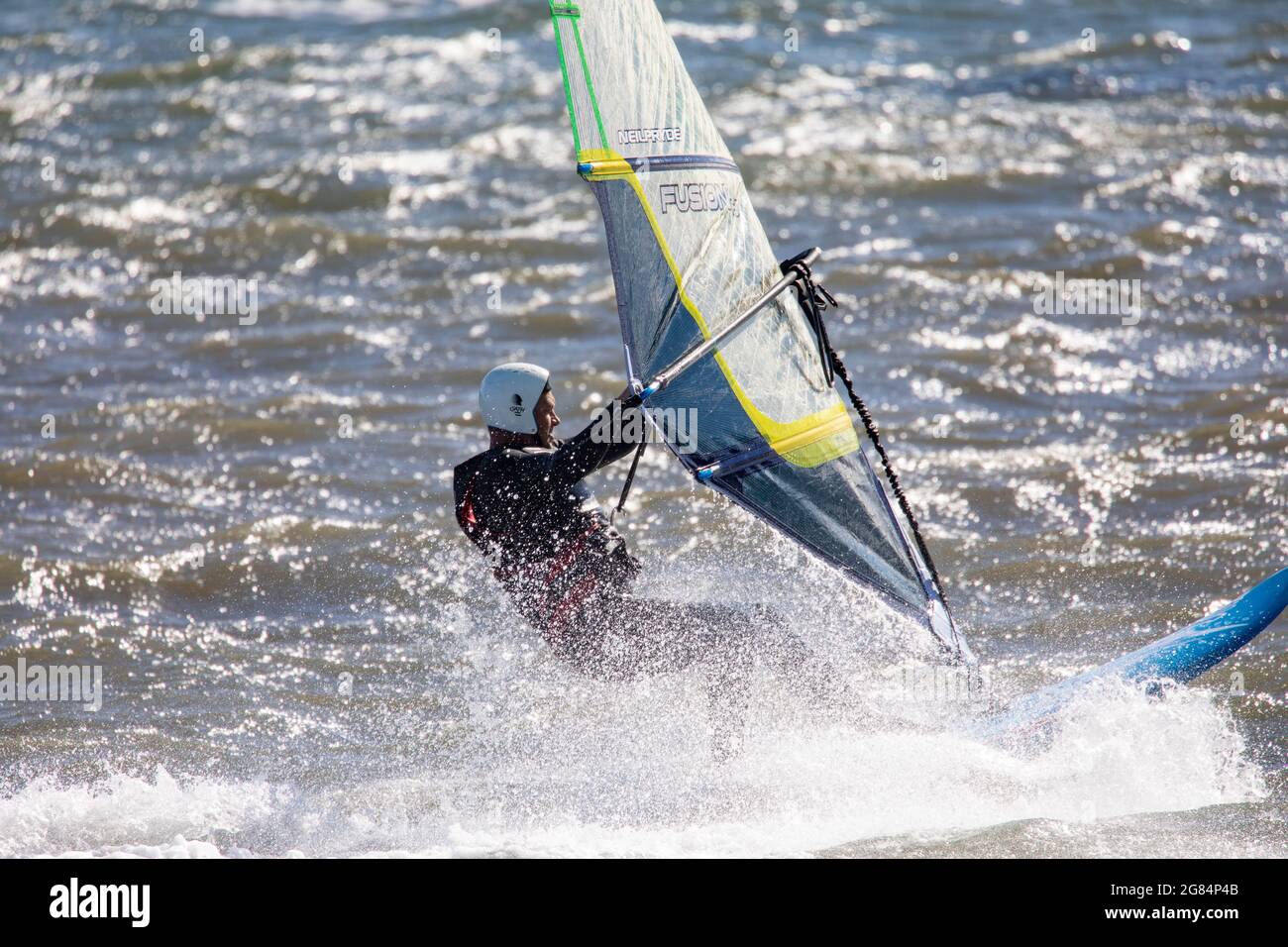 Windsurf Beach Beaches Windsurfing High Resolution Stock Photography ...