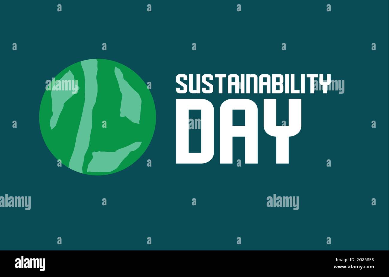 Sustainability Day vector template design Stock Vector Image & Art - Alamy