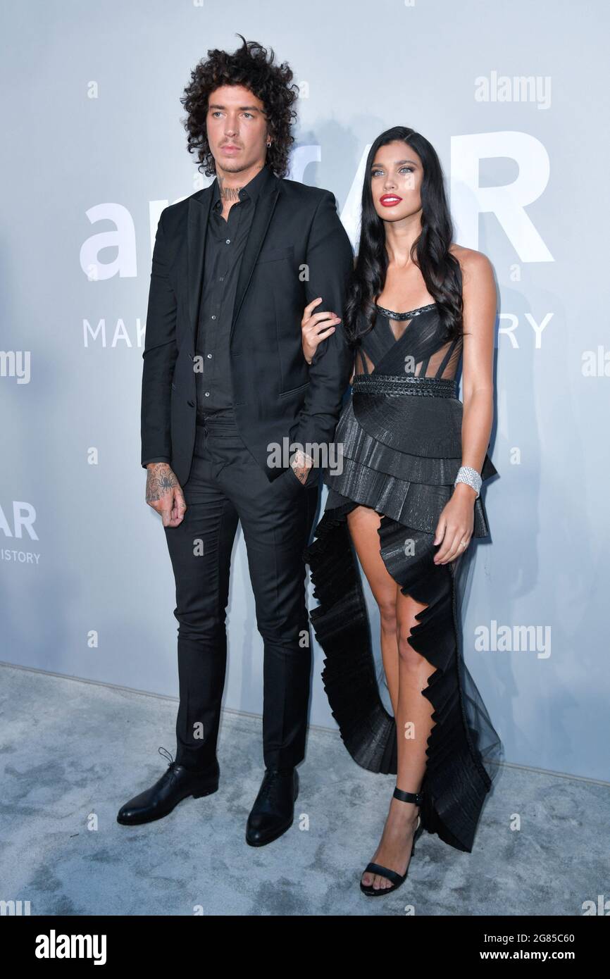 Cannes, France. 16th July, 2021. Julian Perretta and Kambree Dalton ...