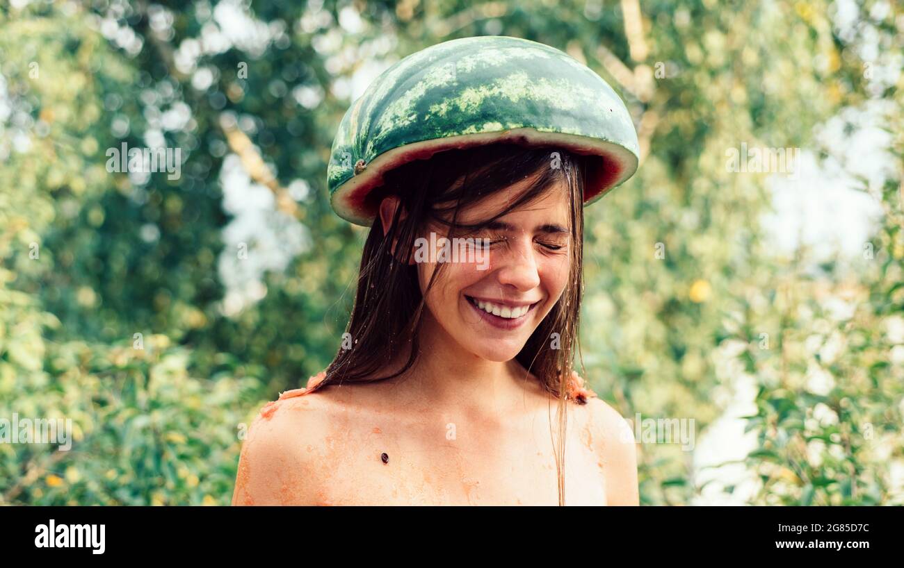 Funny Kitchen. Crazy teenager. Bye summer. Hello autumn. Funny face ...