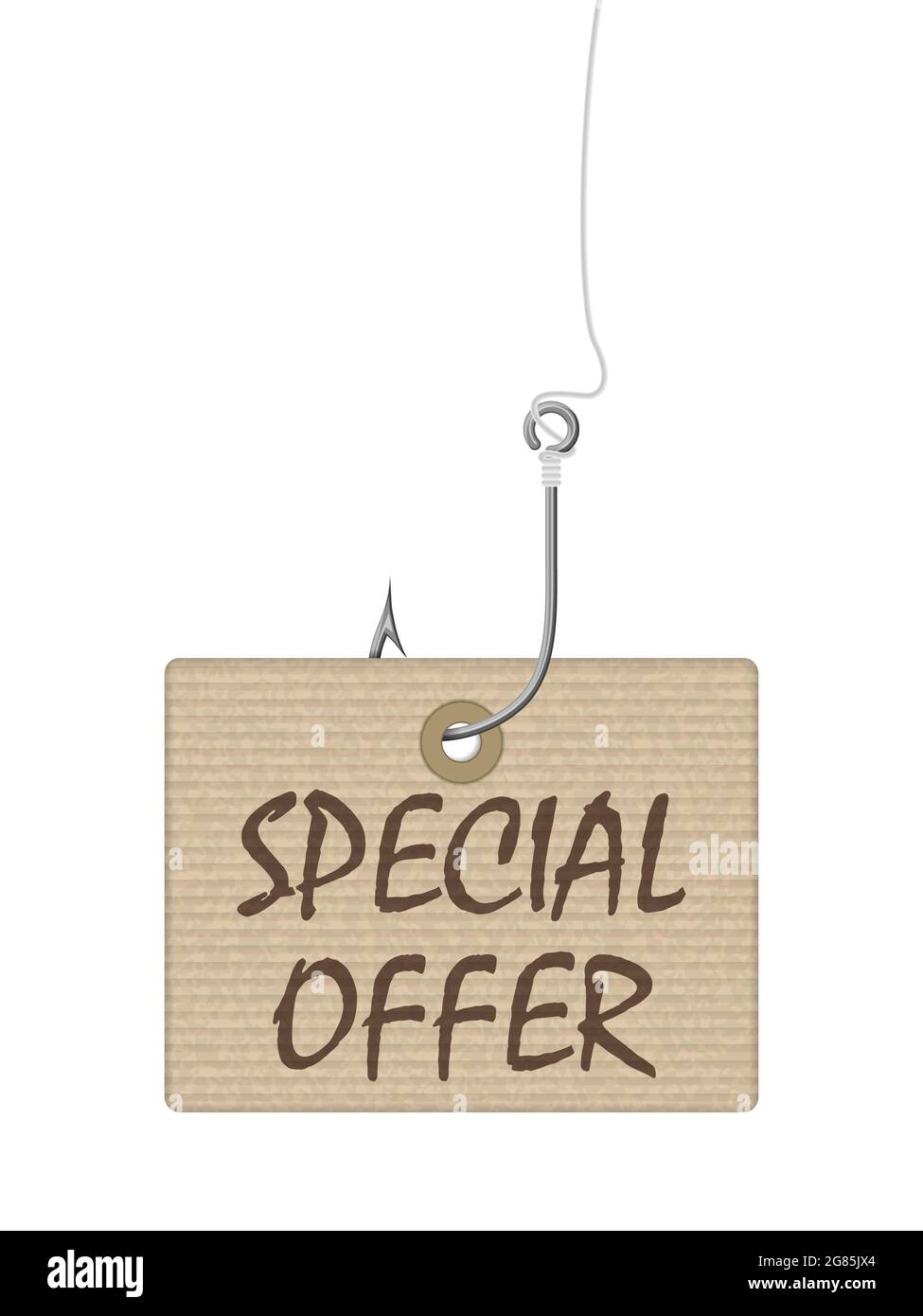 Special offer tag on a white background. Vector illustration Stock ...