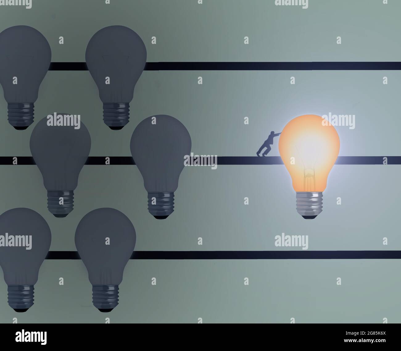 Lightbulb light bulb unlit hi-res stock photography and images - Alamy