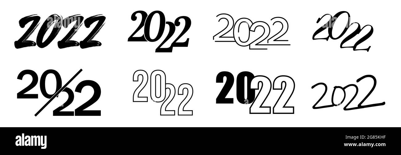 2022 Number Designs