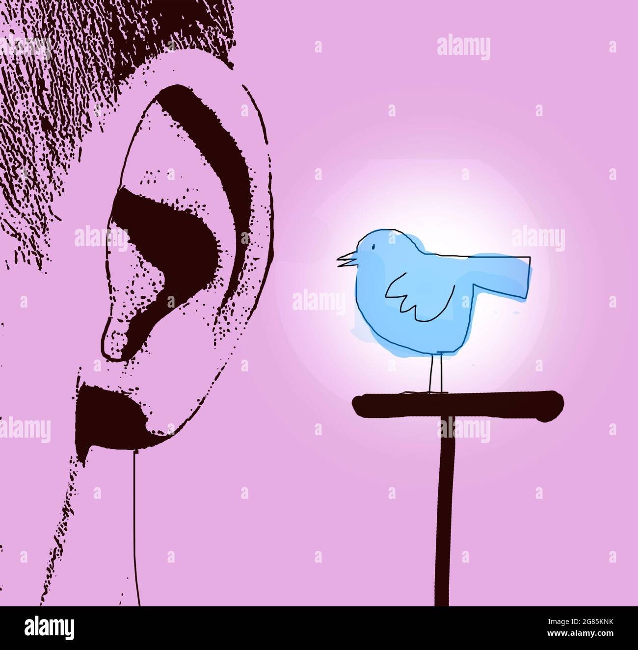 Bird Speaking High Resolution Stock Photography and Images - Alamy