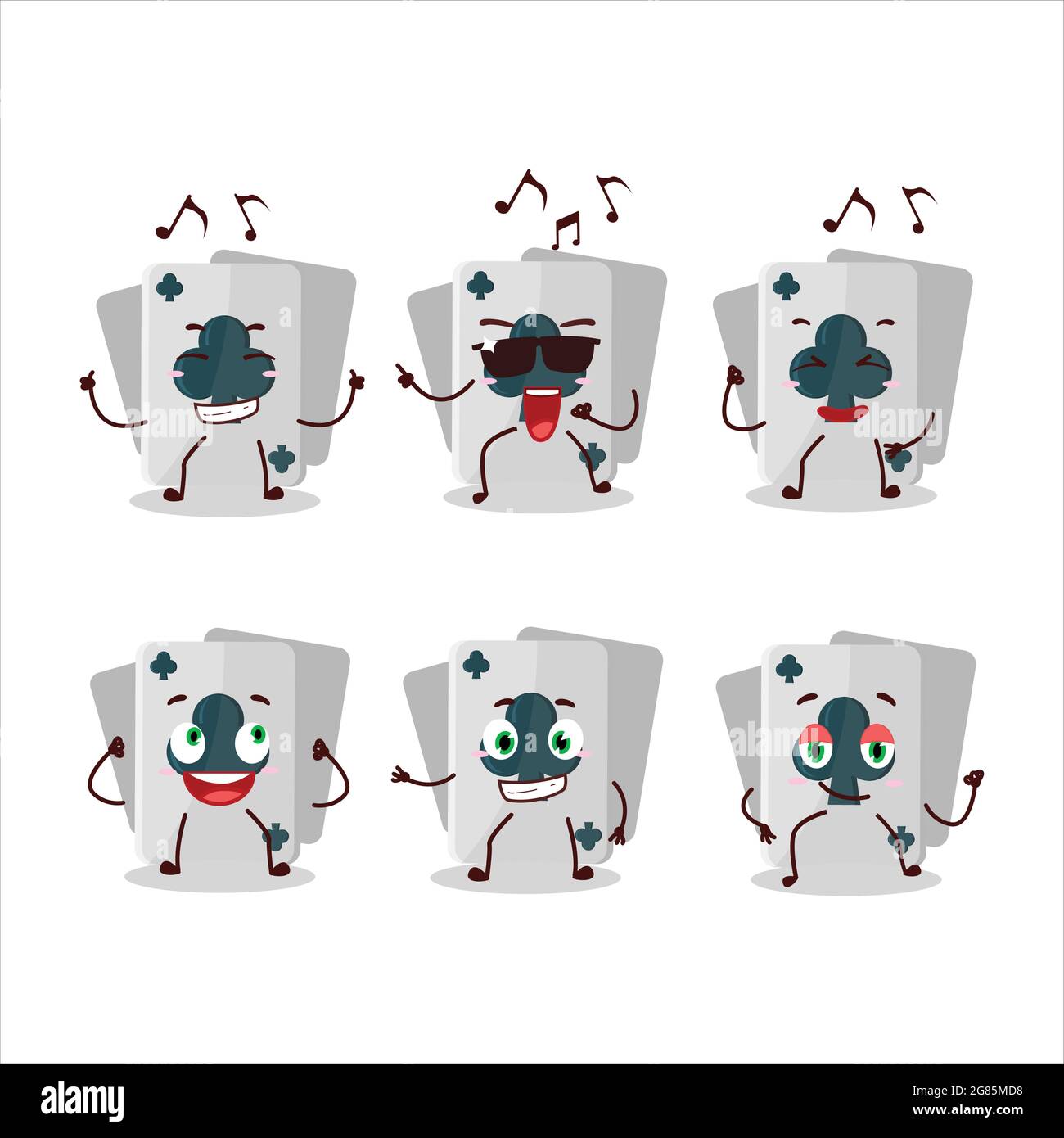 An image of remi card club dancer cartoon character enjoying the music ...