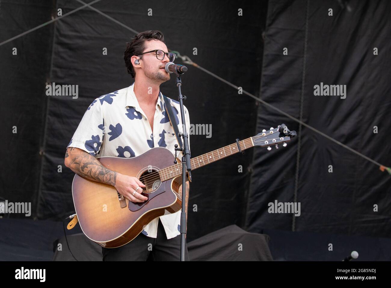 Twin Lakes, USA. 16th July, 2021. Mitch Thompson of Seaforth during the ...