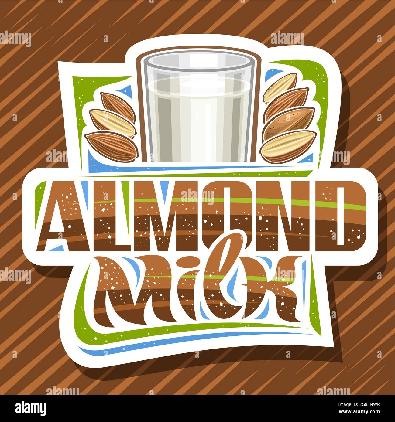 Dairy milk whole nut Stock Vector Images - Alamy