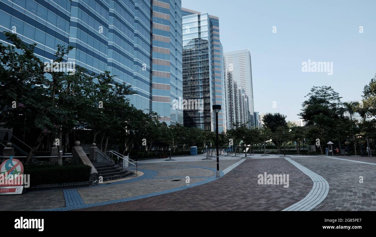 Quarry Bay Park Area Hong Kong Scenic Area Stock Photo - Alamy