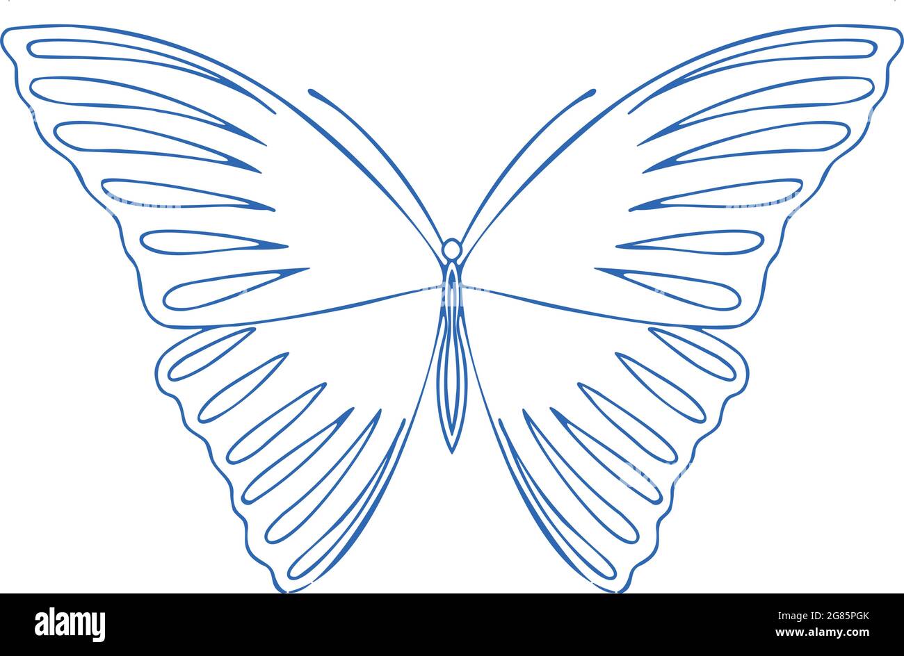 Butterfly vector icon Stock Vector Image & Art - Alamy