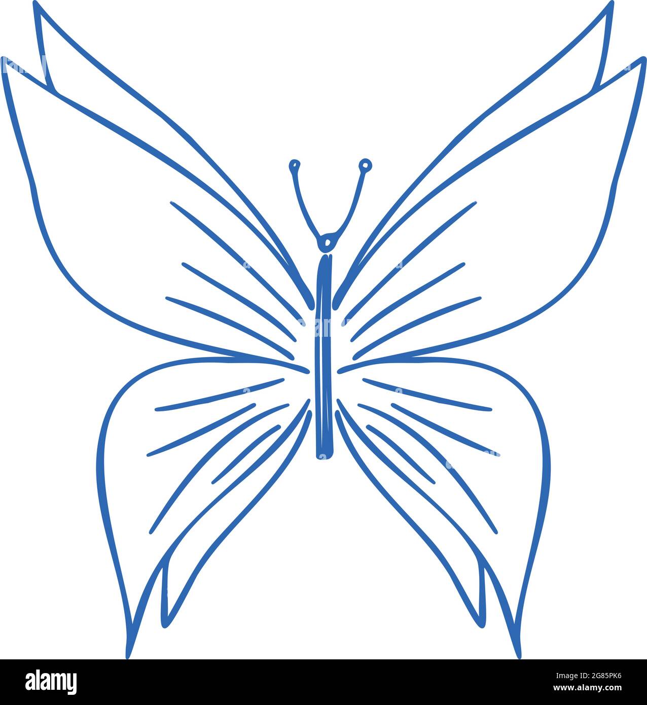 Butterfly vector icon Stock Vector Image & Art - Alamy