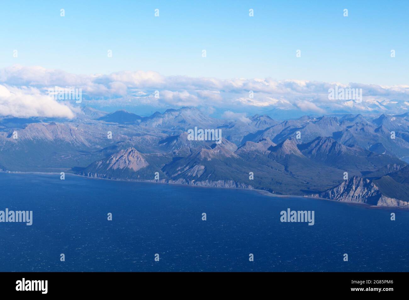 Gulf of alaska aerial hi-res stock photography and images - Alamy