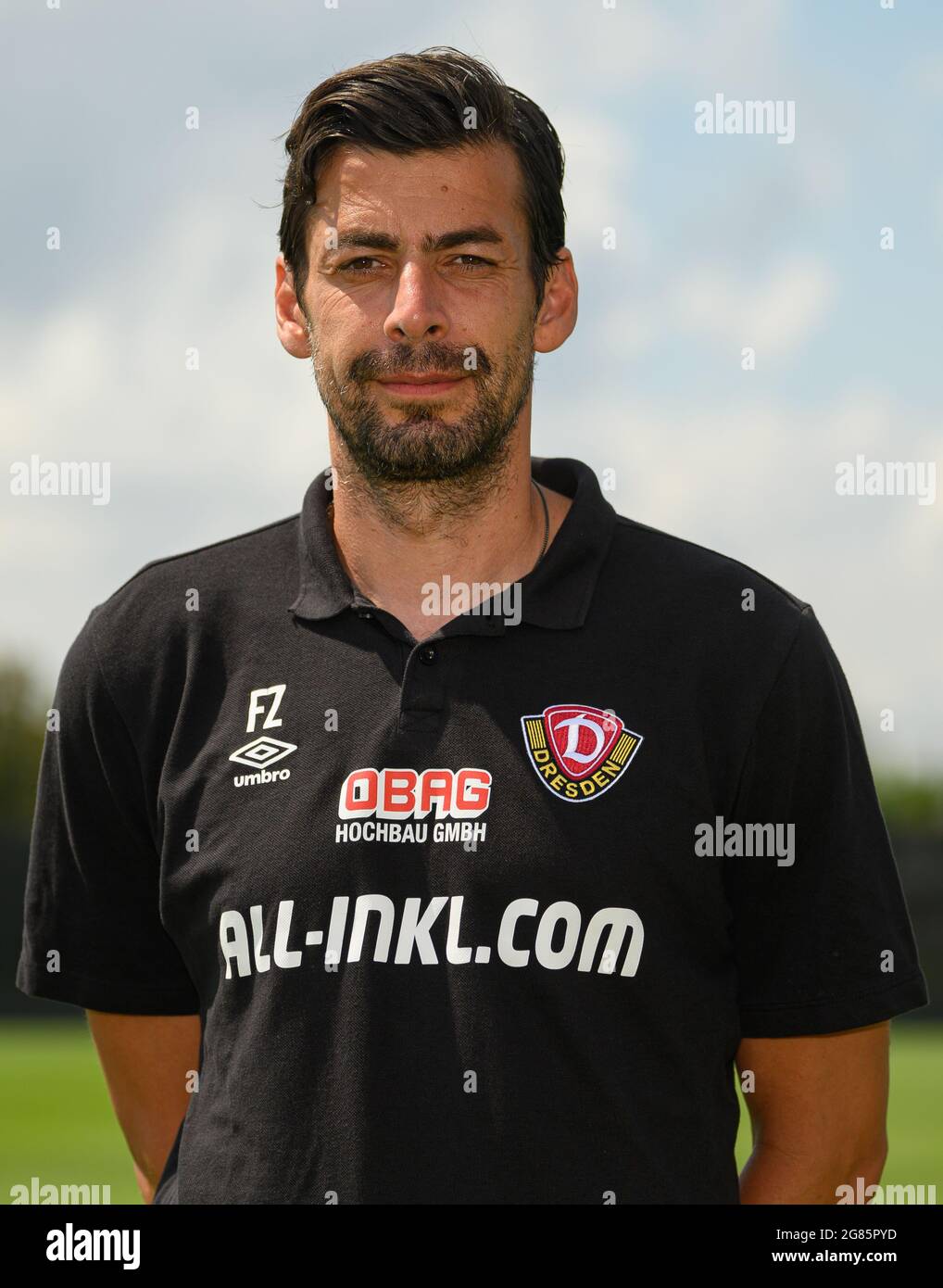 Dresden, Germany. 16th July, 2021. Football: 2. league, media day, SG ...