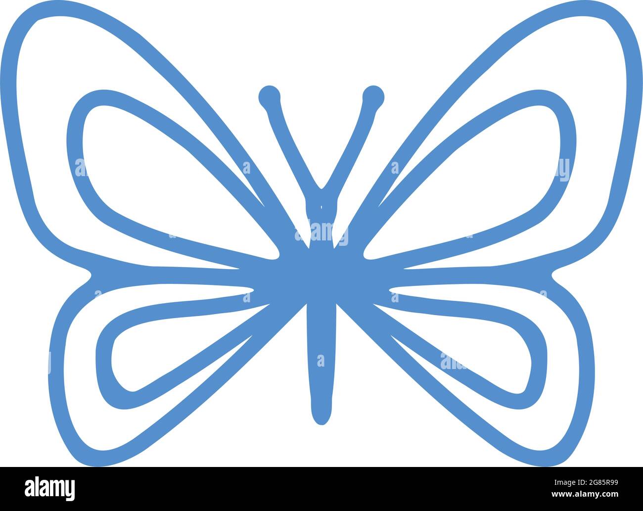 Butterfly vector icon Stock Vector Image & Art - Alamy