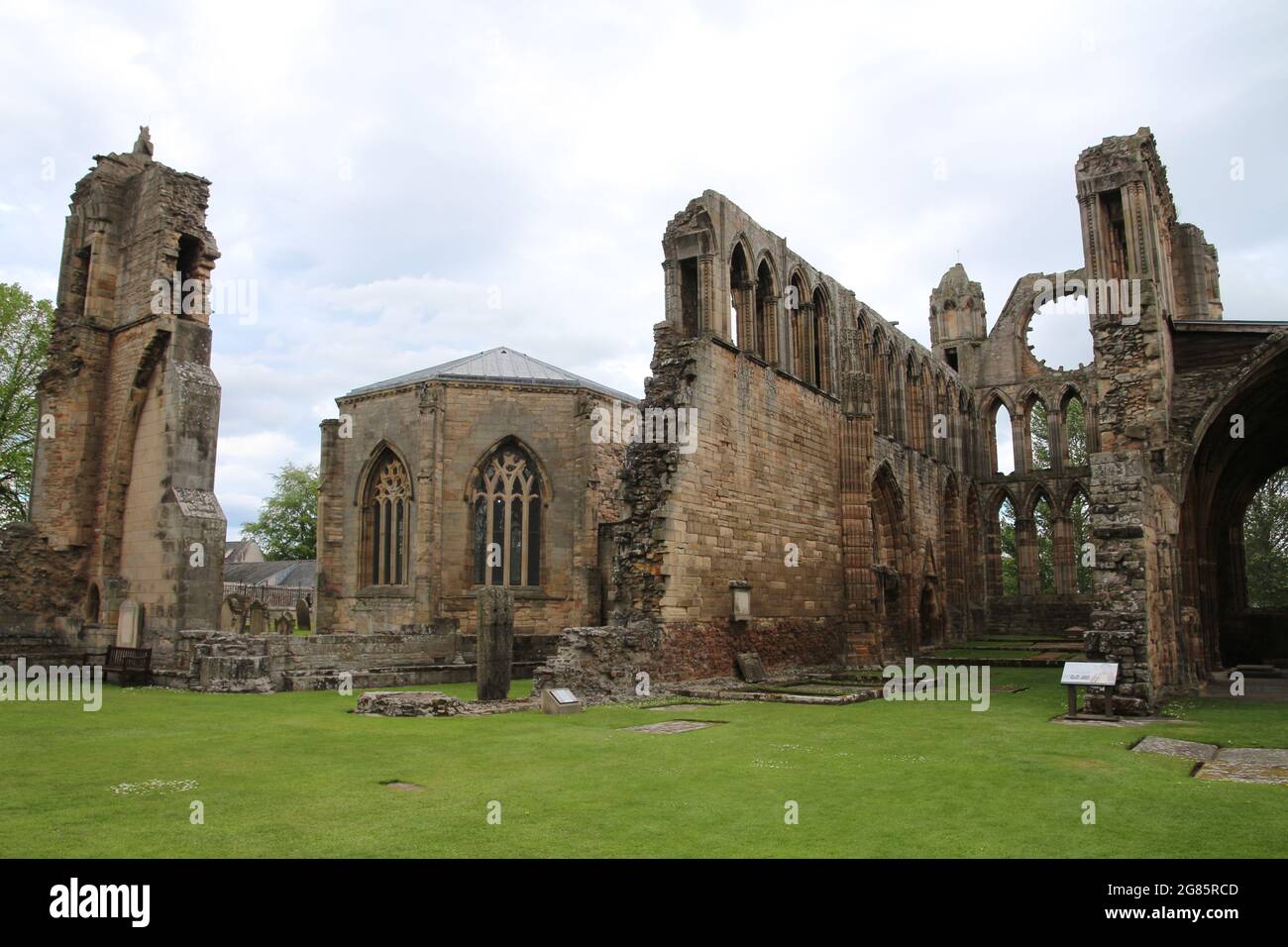 Elgin Cathedral is a historic ruin, Scotland Stock Photo - Alamy