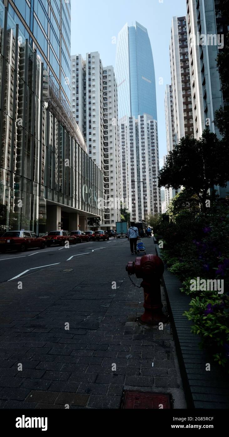 Tall Buildings Quarry Bay Park Area Hong Kong Ccommericalhina Scenic ...