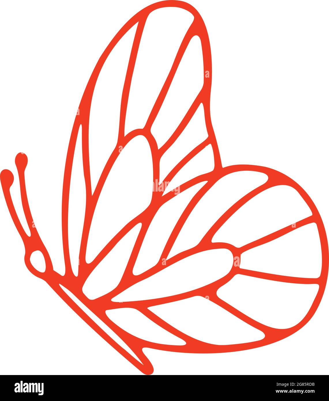 Butterfly vector icon Stock Vector Image & Art - Alamy