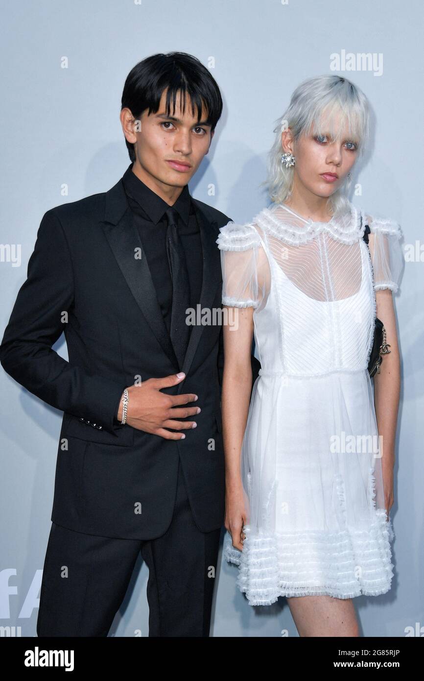Cannes, France. 16th July, 2021. Sakua Kambong and Marjan Jonkman ...