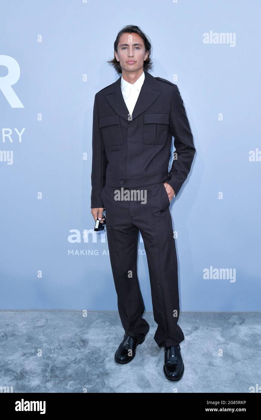 Cannes, France. 16th July, 2021. James Turlington attending the Amfar ...