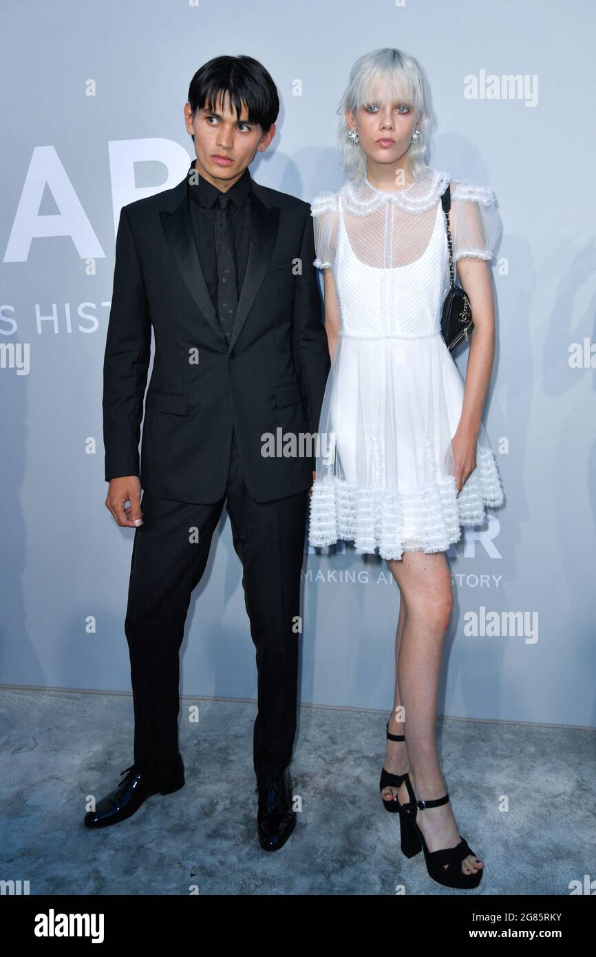 Cannes, France. 16th July, 2021. Sakua Kambong and Marjan Jonkman ...