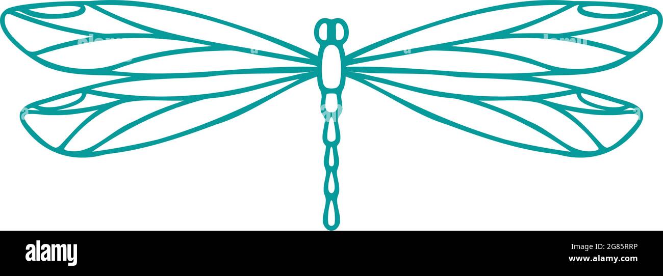 Dragonfly wings vector vectors Cut Out Stock Images & Pictures - Alamy