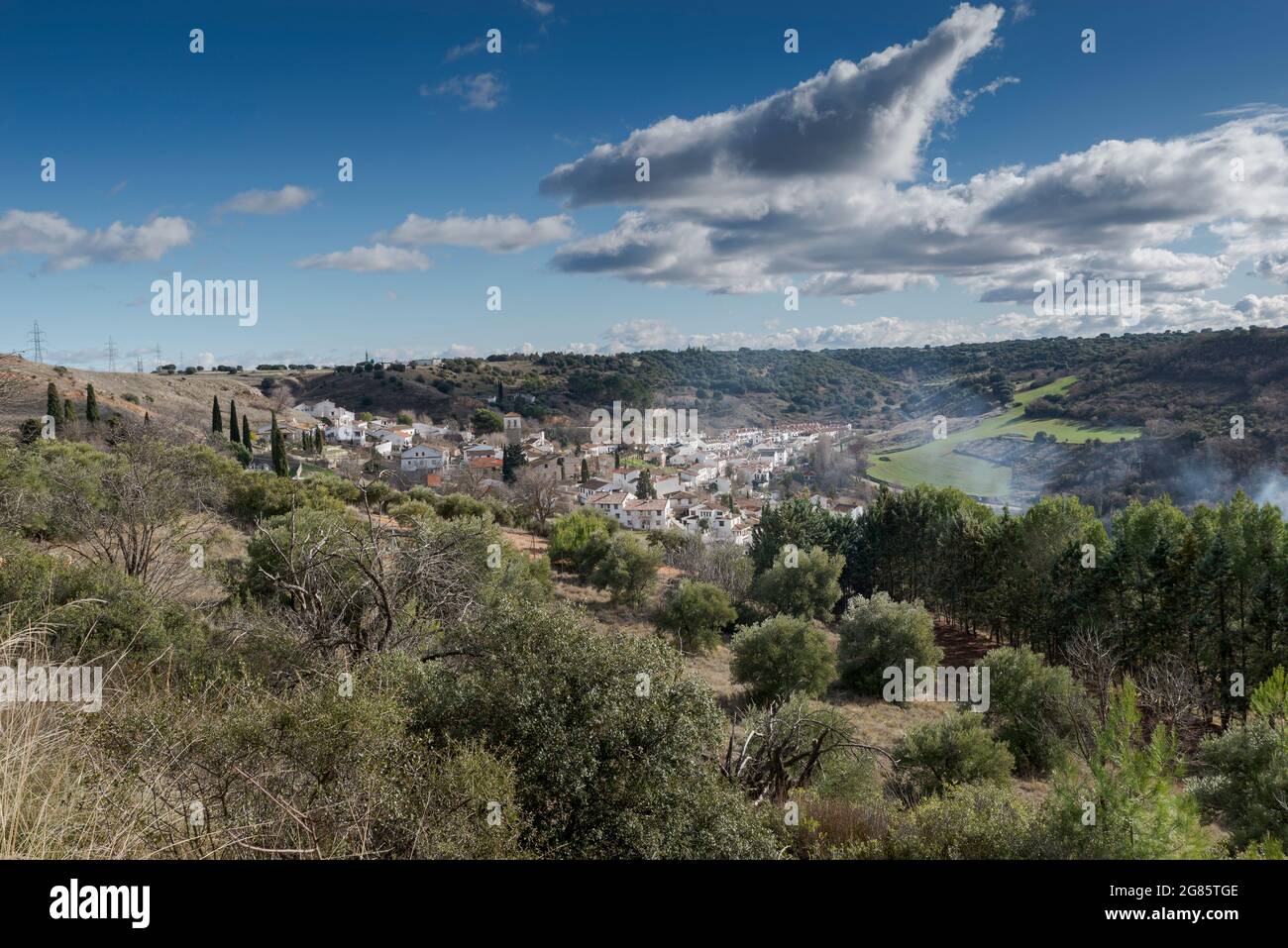 Views of Olmeda de las Fuentes, a small village in the province of ...