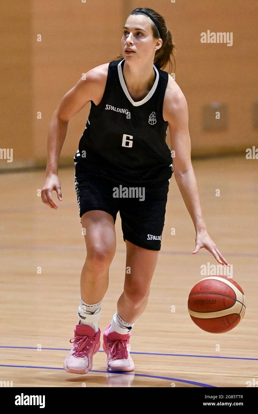Antonia Delaere pictured during a training session in preparation of ...