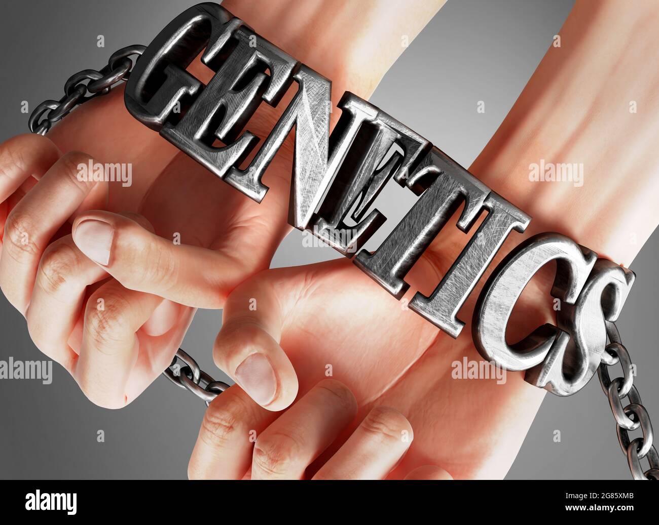 Genetics restricting life and freedom, bringing enslavement, pain and ...