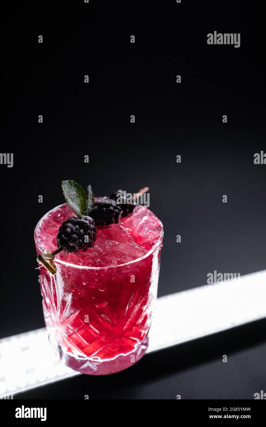 Black berry alcohol hi-res stock photography and images - Alamy