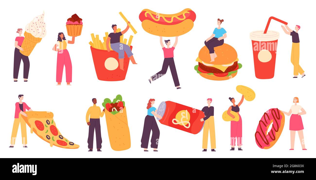 People Eating Food Clipart