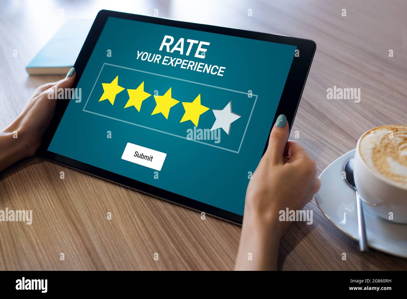 Rate customer experience review. Service and Customer satisfaction ...