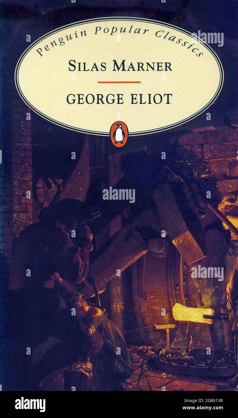 Book cover. "Silas Marner" by George Eliot Stock Photo - Alamy