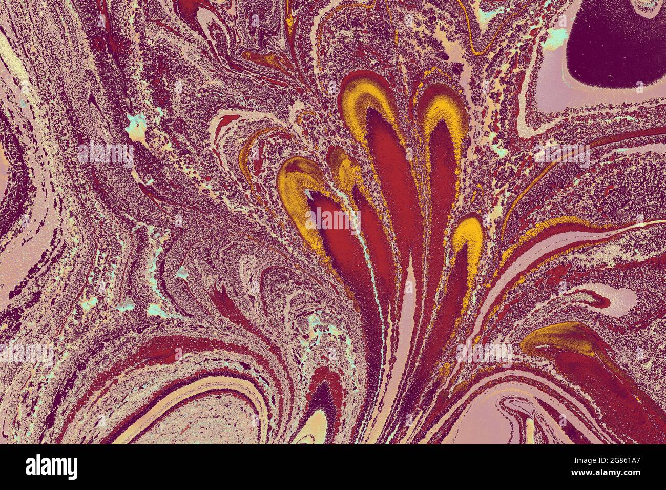 Smooth maroon background of the paint mixture Stock Photo - Alamy