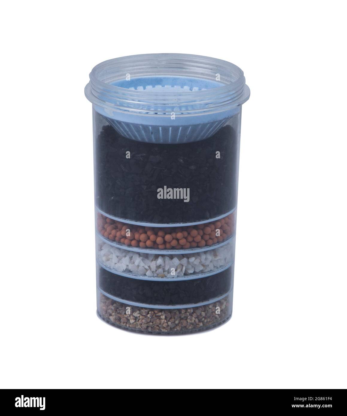 Natural water purification system Cut Out Stock Images & Pictures - Alamy