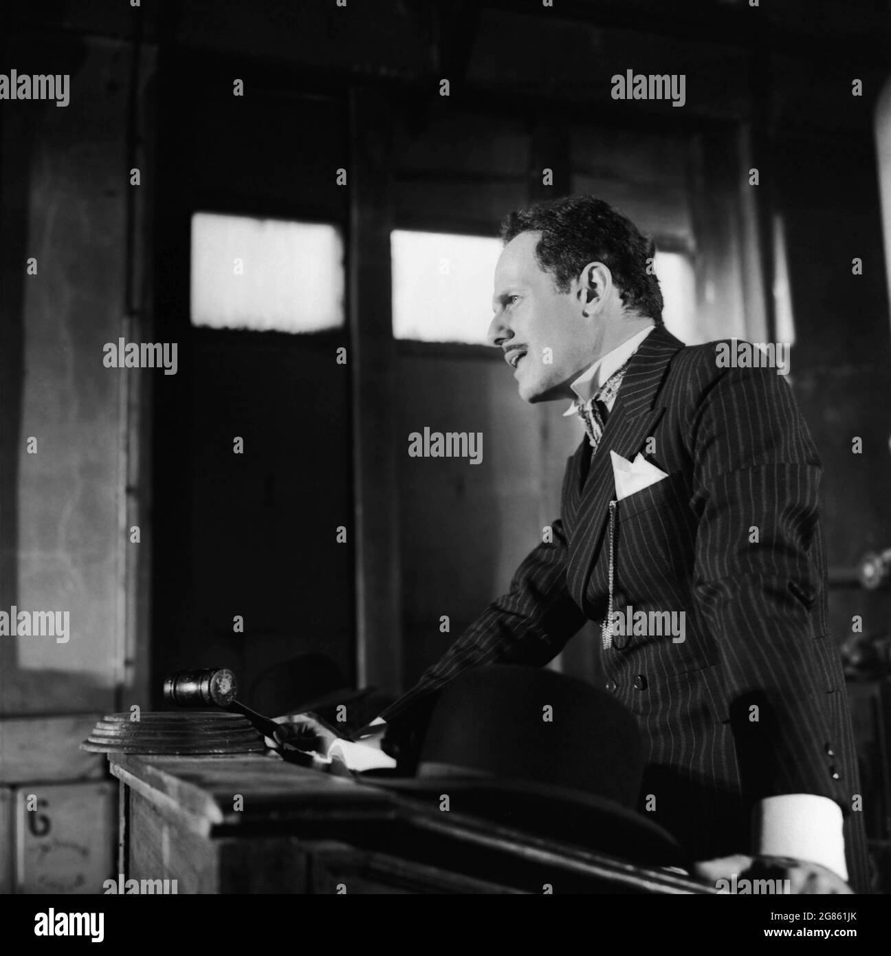 Romanian actor Andrei Magheru in the movie "Ultima noapte de dragoste ...