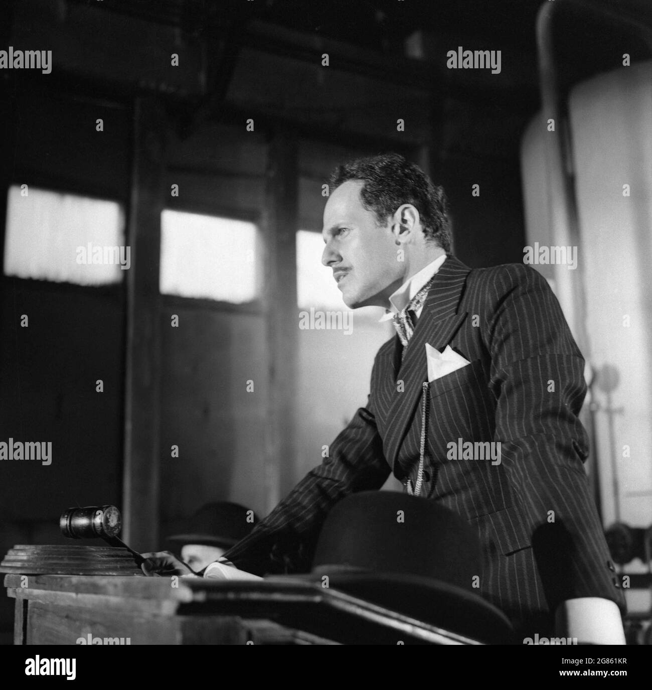 Romanian actor Andrei Magheru in the movie "Ultima noapte de dragoste ...