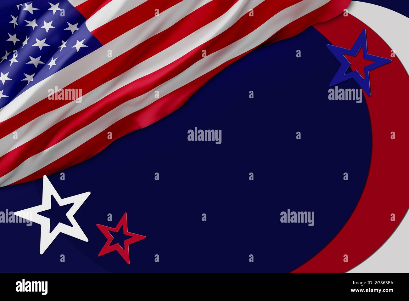 flag USA background design for independence, veterans, labor, memorial ...
