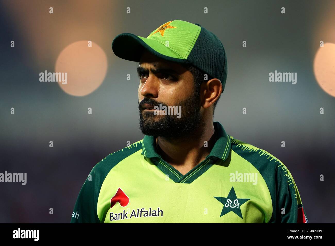 Pakistans Babar Azam During The Twenty20 International Match At Trent
